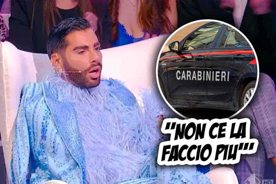 Federico Fashion Style: "Non ce la faccio più", va dai carabinieri e l ...